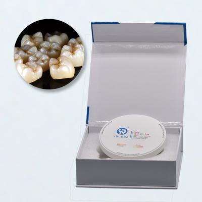 China Yucera ST color 3D Multilayer Zirconia Block - Precision - Engineered for CAD/CAM Dentistry for sale