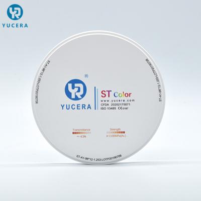 Κίνα οδοντικοί Zirconia CAD ³ 98*10mm 6.07g/Cm δίσκοι CAM προς πώληση