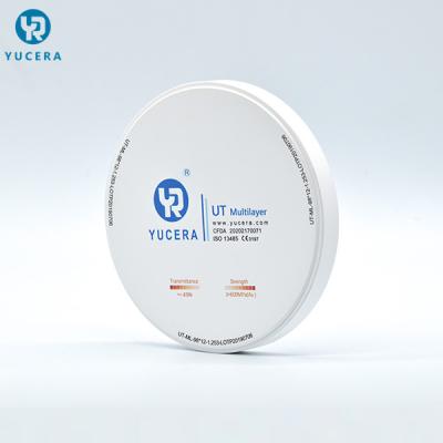 중국 1450C 98 밀리미터 UT 1250HV 치아 산화 지르코늄은 흐릿해집니다 판매용