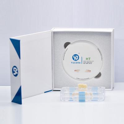China 1200 Mpa HT Dental Zirconia Block CAD CAM CNC 5 Axis Milling for sale