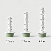 China 5-11 Tier Column Hydroponic System | High-Yield Vegetable Growing Tower for sale