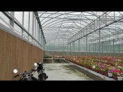 産業用 花 商業用 高トンネル温室 固定屋根窓