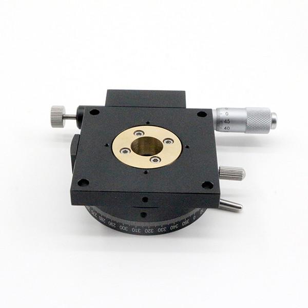 XY Axis Manual High Precision Rotary Table  SUS440C Material