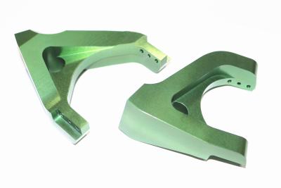 Cina Di alluminio di alta precisione lavorato si separa il colore giallo verde blu anodizza in vendita