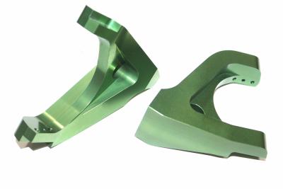 Cina Di alluminio di alta precisione lavorato si separa il colore giallo verde blu anodizza in vendita