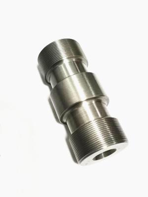 China Piezas que trabajan a máquina de acero de aluminio de encargo del CNC con roscar la colocación en venta