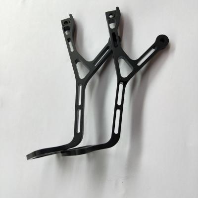 Cina High End Hard Oxidation Black aluminum car parts Structural Design in vendita