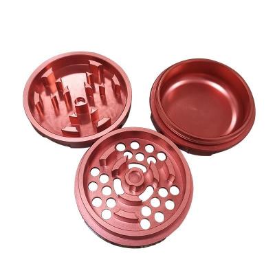 Cina Precision Metal Cnc Machining Milling Parts Long Mounting Aluminum Plates Red Anodize in vendita