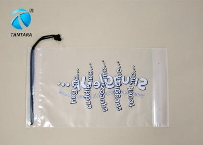 China Bolsos de lazo plásticos de la manija adaptable de la cuerda con las manijas en venta