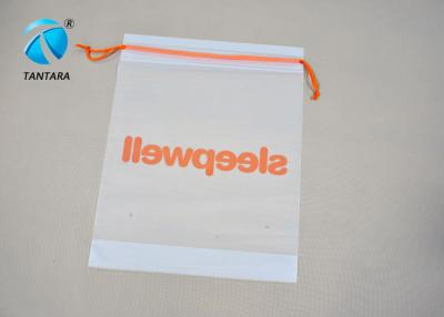 China De gepersonaliseerde Zakken van Kabel Plastic Drawstring, ontbindende plastic zakken Te koop