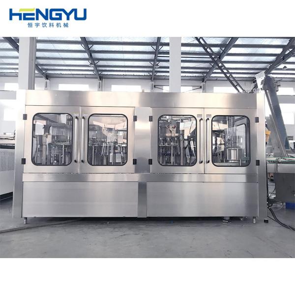 Quality CSD Automatic Glass Bottle Easy to Open Ring Pull Cap Soft Carbonated Drinks for sale