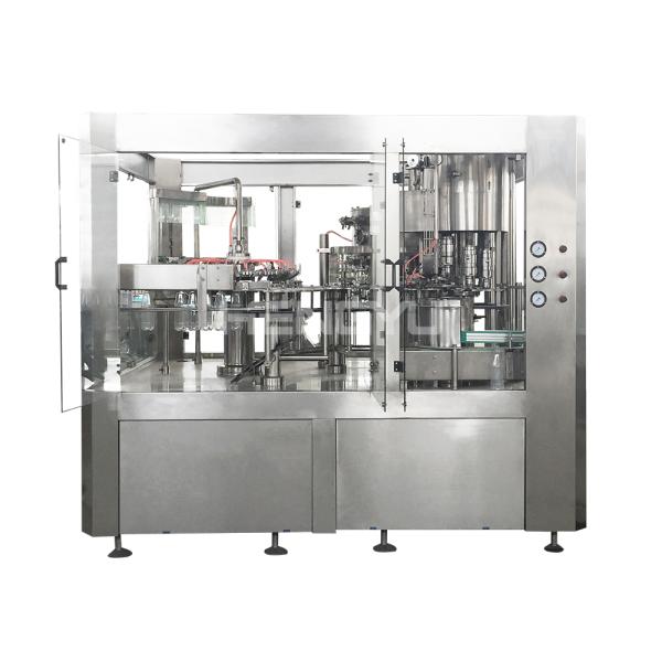 Quality CSD Automatic Glass Bottle Easy to Open Ring Pull Cap Soft Carbonated Drinks for sale