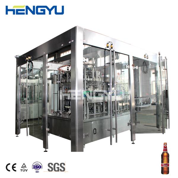 Quality Hengyu Machine Complete High Speed Beer Filling Bottling Equipment System for Sale for sale
