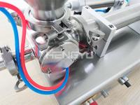 China Semi-Automatic Liquid Bottle Filling Machine 10-5000ml Capacity with 0.4-0.6Mpa Air Pressure for Industrial Use for sale