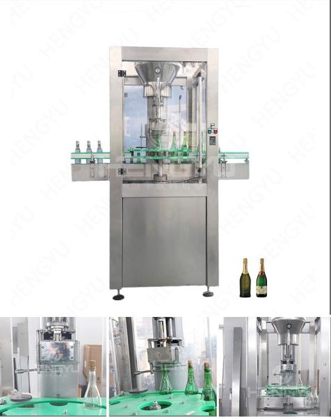 Quality Automatic Sparkling Wine Corks Capping Machine for sale