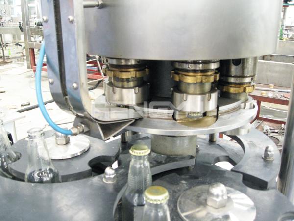 Quality Automatic Single Head Beer Bottle Filling Capping Machine for sale
