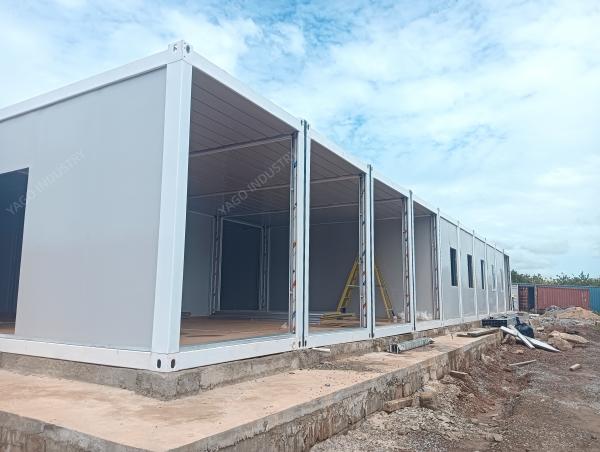 Quality Fully Equipped Container Modular House Portable Kitchen For Mining Site Camp for sale