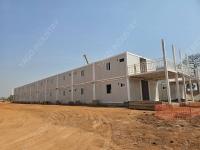 China Thermal Insulation Mining Camp Flatpack Container House Modular Building for sale