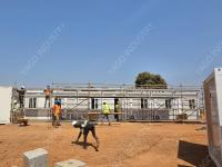 China Galvanised Temporary Construction Camp Prefabricated Modular Buildings Weatherproof for sale