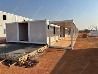 China Premade Mining Camp Building Foldable Container Homes OEM for sale