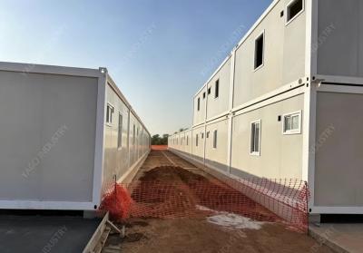 China Lightweight Prefabricated Container Building Shipping House Wind Resistant 20ft for sale