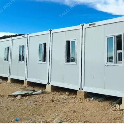 China Reinforced Oil And Gas Camp Flat Pack Accommodation Modular Container for sale