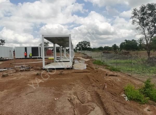 Quality Multi Story Temporary Modular Housing Prefabricated Office Structures for sale