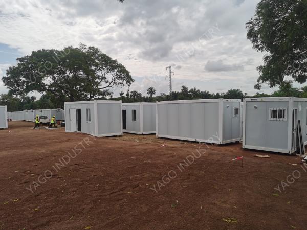 Quality ISO Certificated Shipping Prefab Folding Container House 40ft Eco Friendly for sale