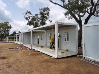 China Modular Flat Pack Accommodation Units Temporary Prefabricated Accommodation Housing for sale