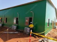 China Prefabricated Temporary Construction Site Office Temporary Container Labour Accommodation for sale