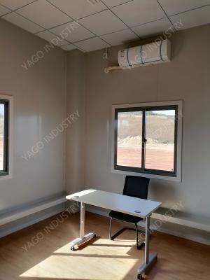 China ODM Luxury Temporary Construction Camp Modular House Fireproof On Site Housing for sale