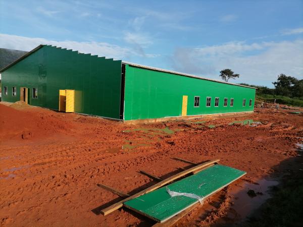 Quality 220V Insulated Prefab Modular Office Rockwool Panel Temporary Housing for sale