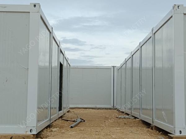 Quality Fireproof 20ft Flat Pack Container House Modular Building Solutions ODM for sale
