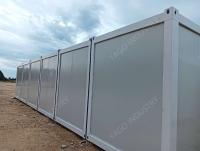 China Soundproof Flat Pack Modular Site Accommodation Office Building Units OEM for sale