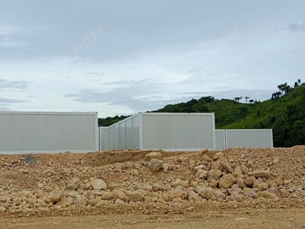 Quality Reinforced Windproof Temporary Construction Camp Onsite Housing for sale