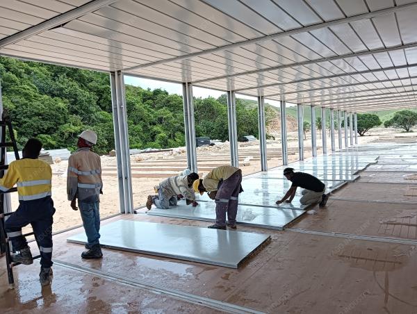 Quality Modular Prefab Accommodation Folding House Container Office Eco Friendly Fire for sale