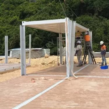 Quality On Site Modular Accommodation Units Collapsible Container Homes for sale