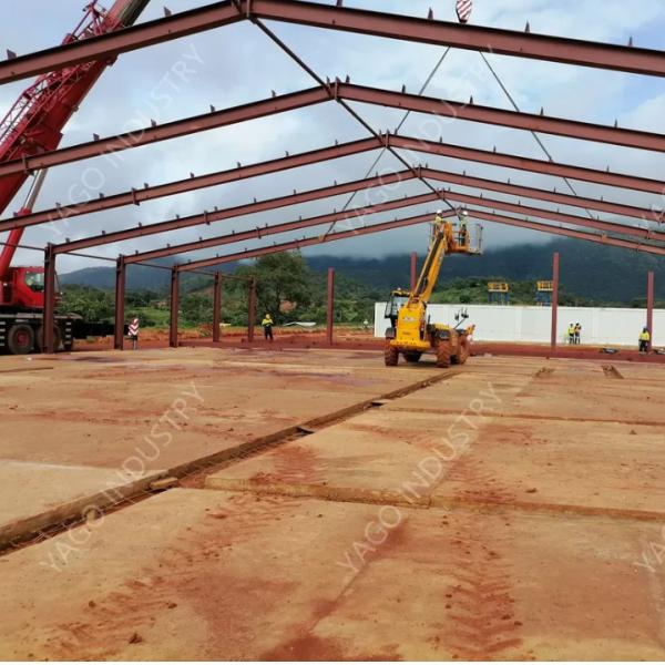 Quality Weatherproofing Prefabricated Steel Structure Workshop Insulated Sandwich Panel for sale