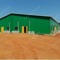 Quality Prefabricated Flat Pack Modular Accommodation Block Waterproof Labor Camp Clinic for sale