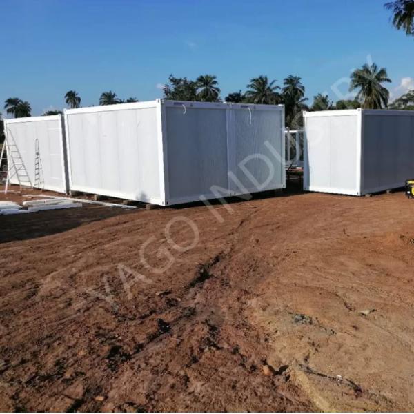 Quality Q355B Steel Prefabricated Container Building Modular House 20 feet for sale