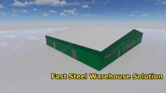 Steel Structure Warehouse Fast Build