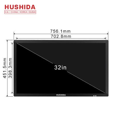 China 32inch infrarode 10 de Vertoningsmonitor van het Punten1080p Touche screen voor Reclame en Vraag het Systeem van Android Te koop