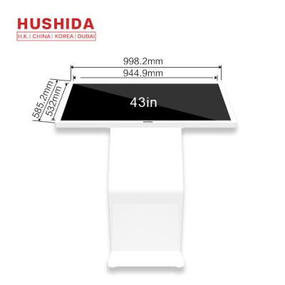 Cina esposizione dello schermo attivabile al tatto del contrassegno di 42inch 1080p Digital, esposizione del chiosco di Digital con il monitor pieno di Android HD IR in vendita