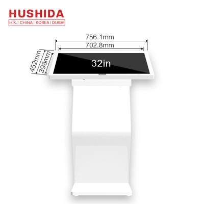 Cina esposizione dello schermo attivabile al tatto del contrassegno di 32inch 1080p Digital, esposizione del chiosco di Digital con il monitor pieno di Android HD IR in vendita