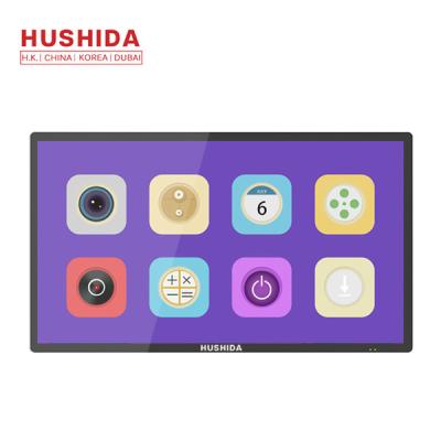 Cina Monitor capacitivo a 55 pollici 1080P tutto del touch screen in uno schermo video LCD HD pieno commerciale in vendita