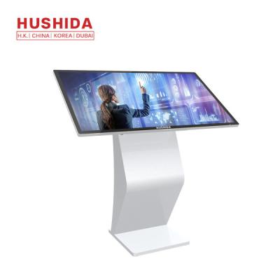 Cina Esposizione capacitiva a 49 pollici del chiosco di Digital dello schermo attivabile al tatto con il monitor pieno di Android 4K HD per il centro commerciale in vendita