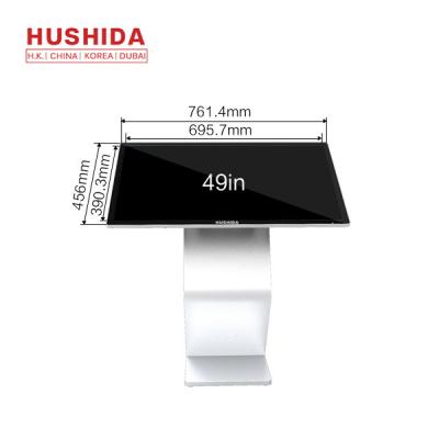 Cina Esposizione capacitiva a 49 pollici del chiosco di Digital dello schermo attivabile al tatto con il monitor pieno di Android 4K HD per il centro commerciale in vendita