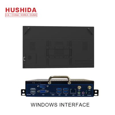 Cina sistema duale di 55inch 3840×2160 Windows Android 20 punti del monitor del touch screen per la sala riunioni in vendita