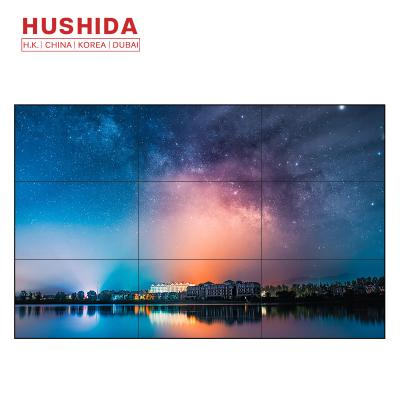 Cina Parete a 65 pollici dello schermo dell'affissione a cristalli liquidi, mostra della parete di grande colore pieno dello schermo di 3x3 Hd video in vendita