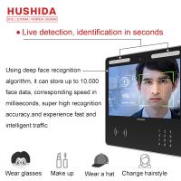 China D1 Series Face Access Control Support Multiple People Recognition At The Same Time for sale